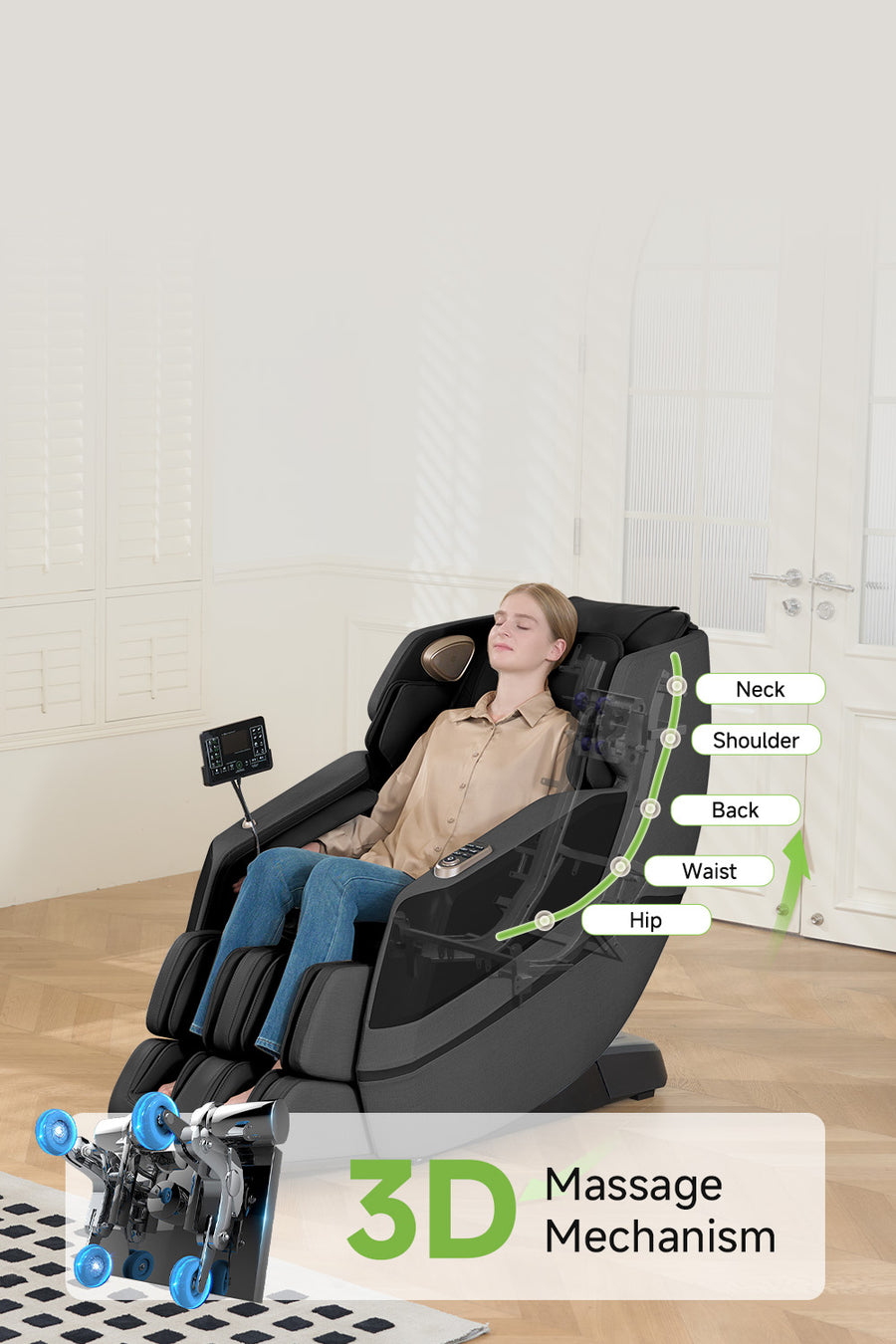 Discover Real Relax 3D Zero Gravity Massage Chairs |Canada Free ...