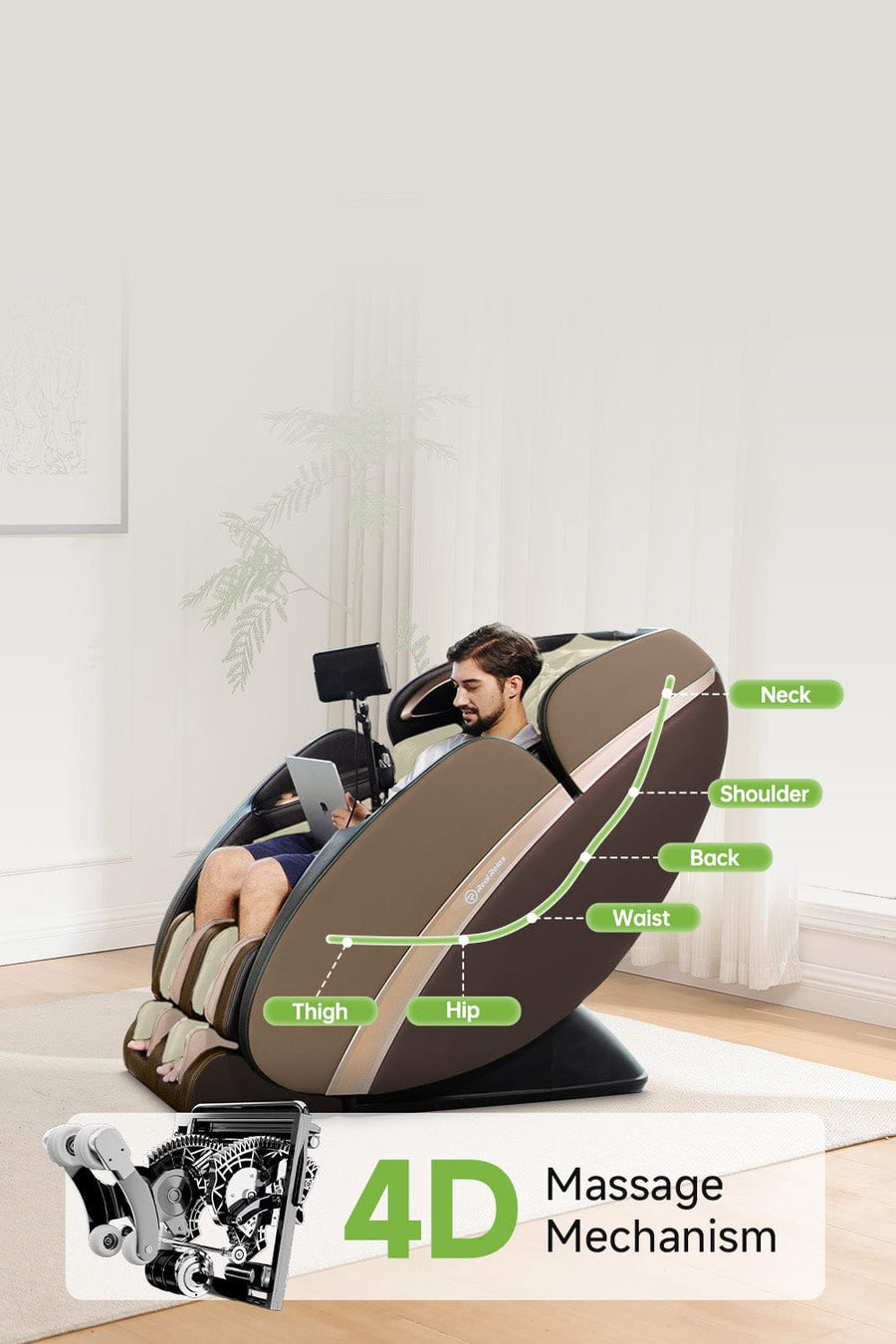 Real Relax 4D Zero Gravity Massage Chairs for sale | Canada Free ...